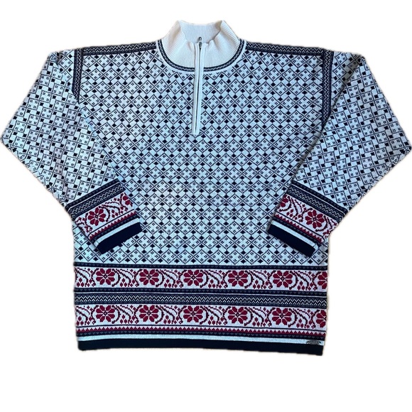 Bula | Sweaters | Bula Vintage 0 Wool Nordic Ski Fair Isle Sweater 14 ...